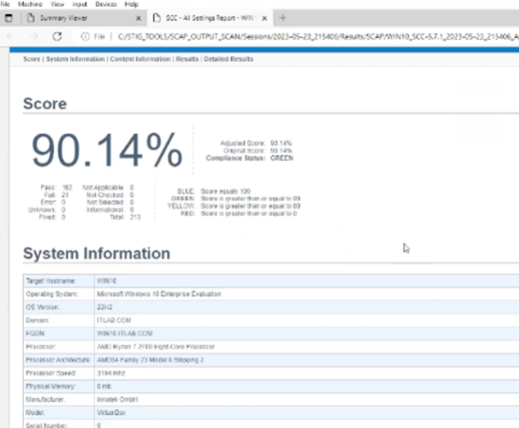 STIG & SCAP – Cyber Security Knowledge Center